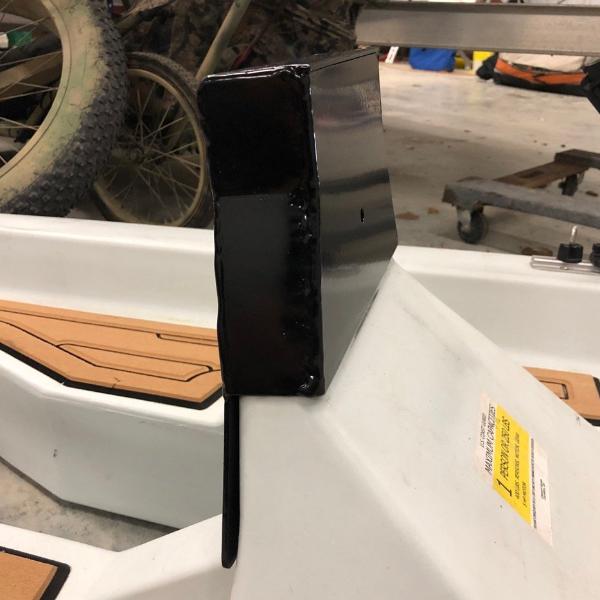Skiff Lift - 2" Lifted Transom Saver - (Solo Skiff)